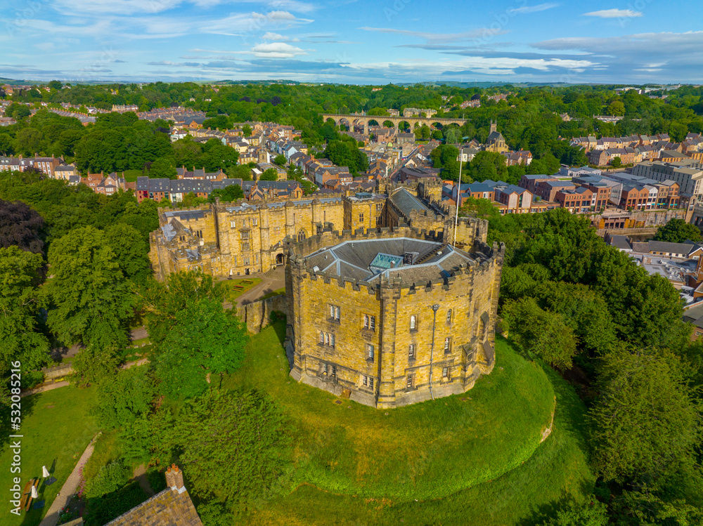 Durham Castle is a Norman style castle in the historic city center of ...