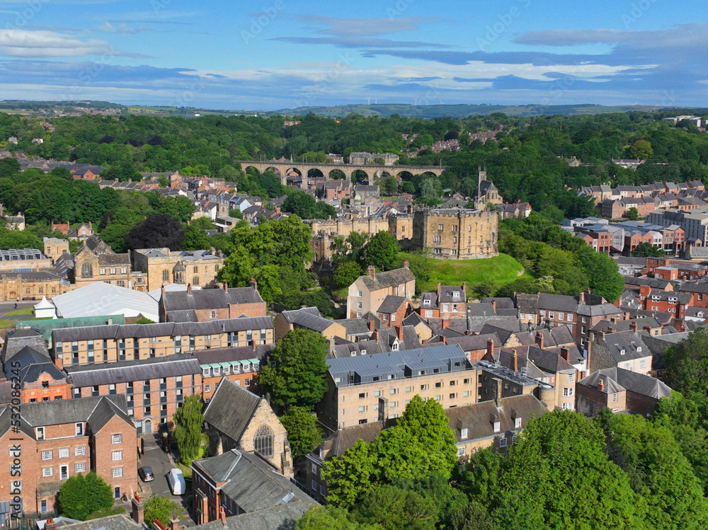 Durham Castle is a Norman style castle in the historic city center of ...