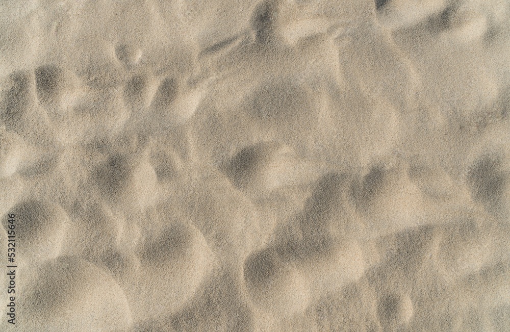 Wavy nature sand background. Yellow desert sand texture. Nature beige ...