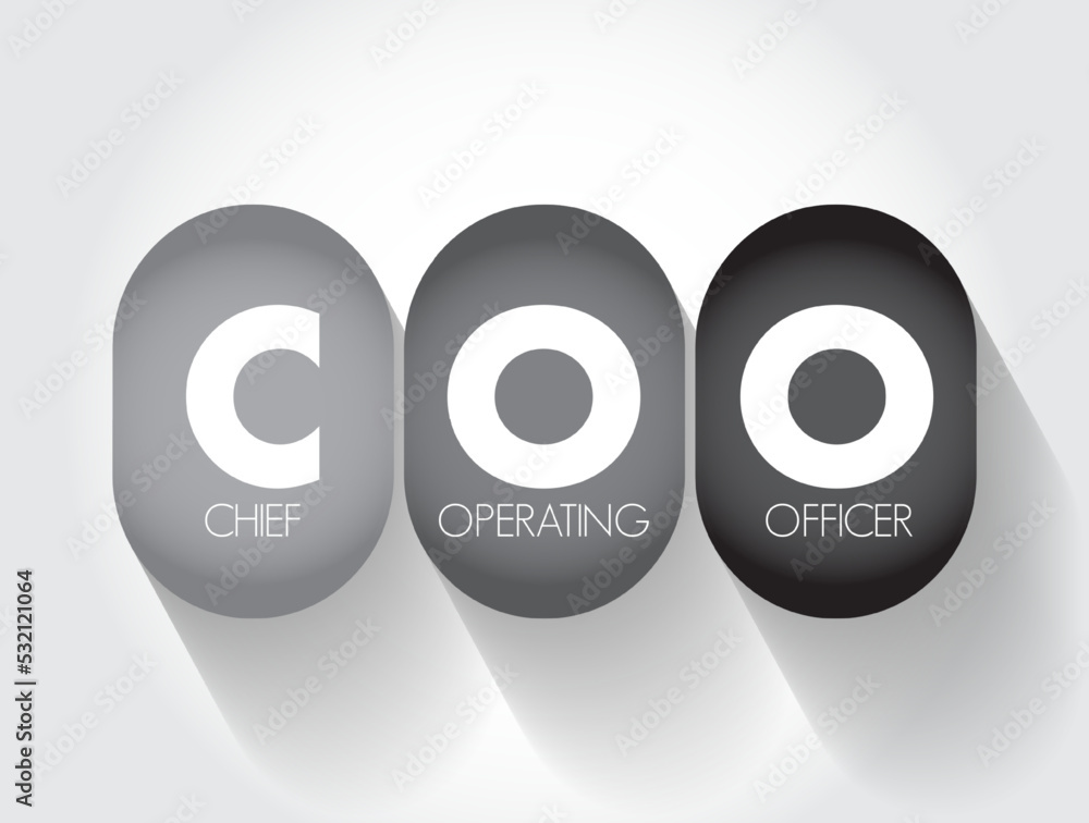 COO Chief Operating Officer - one of the highest-ranking executive ...