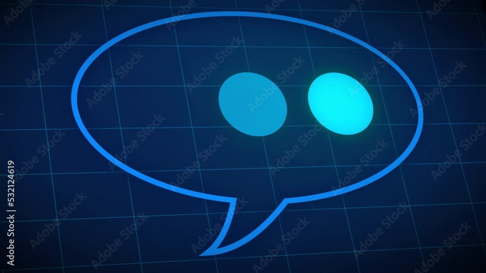 Simple attractive speech chat bubbles for text and chatting. Chat Box ...