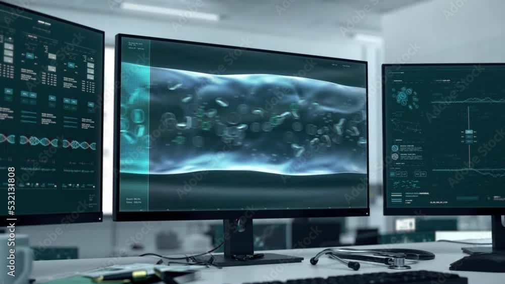 Diagnostic Interface Examines Blood Flow For Covid Virus Cells ...