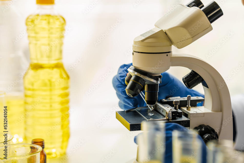 Cooking oil lab test , Quality control of vegetable oil industry ...