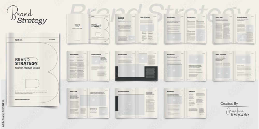 Brand Strategy Guide Brand Identity Guidelines Brochure Brand Guideline ...