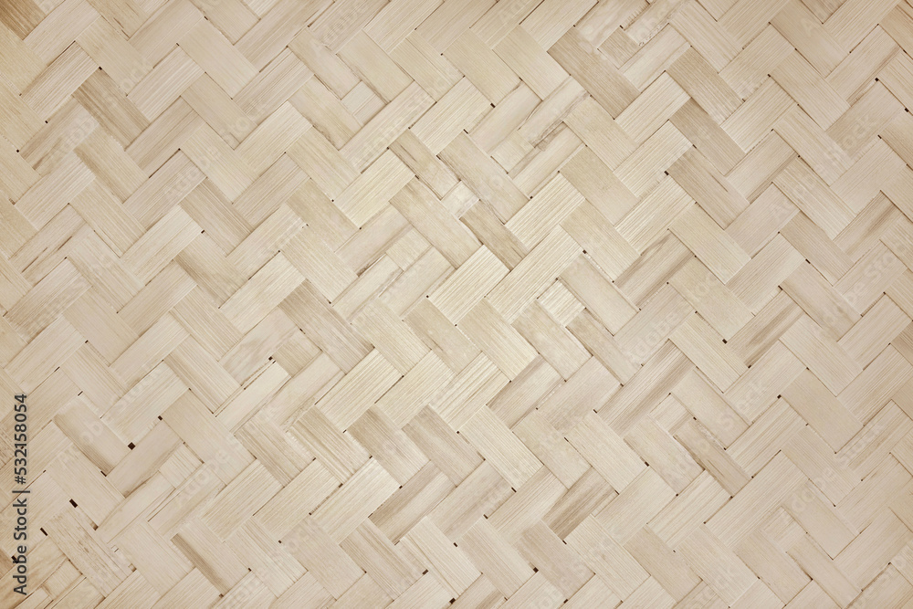 Old bamboo weave texture background, pattern of woven rattan mat in ...