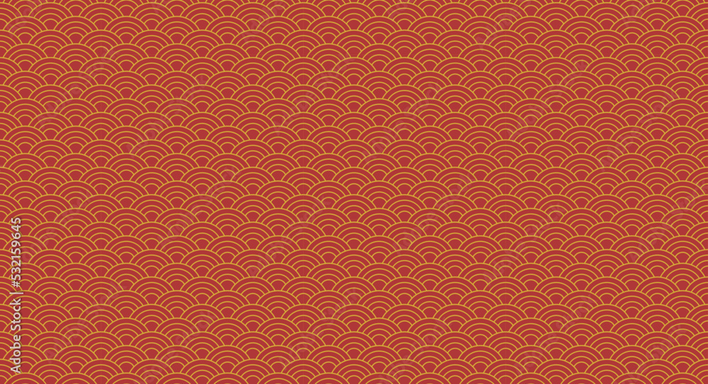 Geometric seamless pattern background cloud, river, or waves design ...