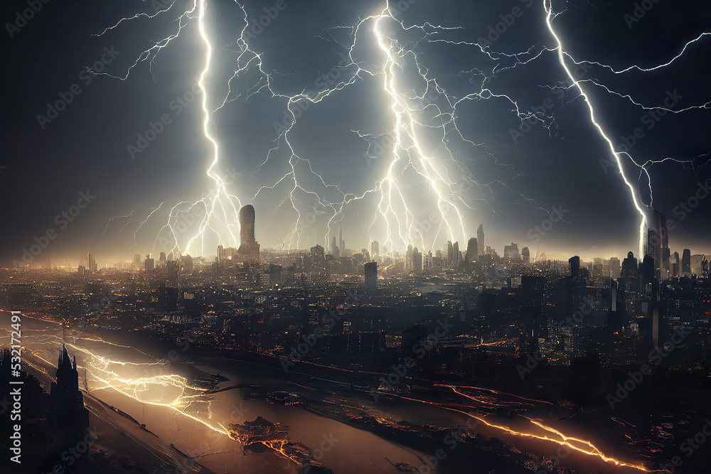 Thunderstorm Wallpaper 3d