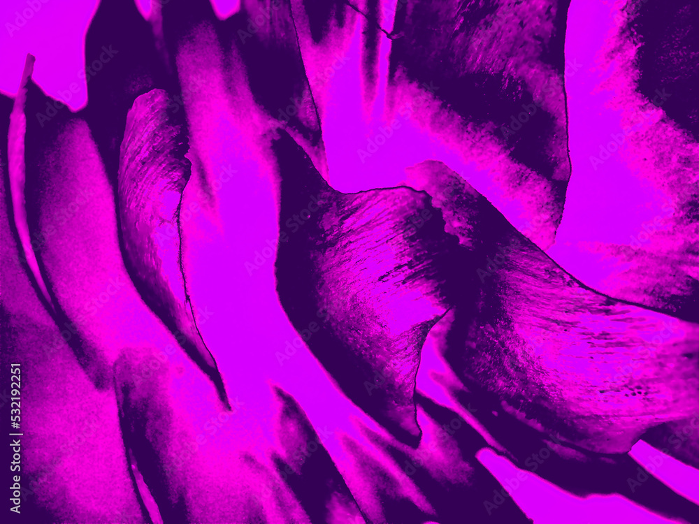 Violet and blue abstract background, with spectacular inserts of dark ...