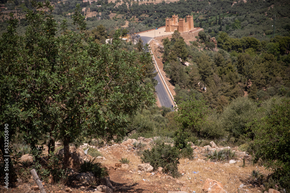 The Kasbah Castle is a historical monument of the Moroccan city of Beni ...