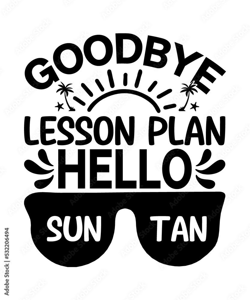 goodbye lesson plan hello sun tan quotes commercial use digital ...