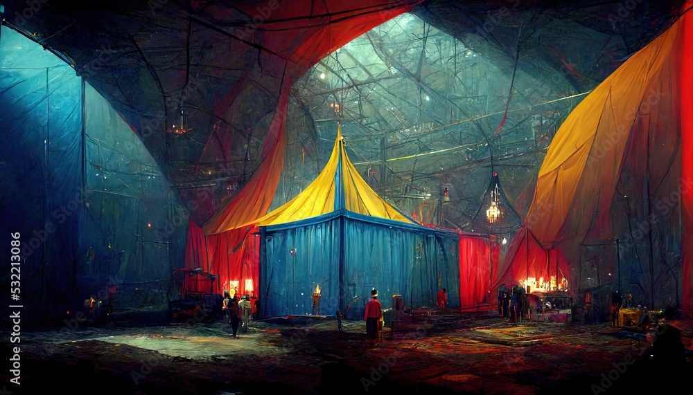 Circus Tent Inside