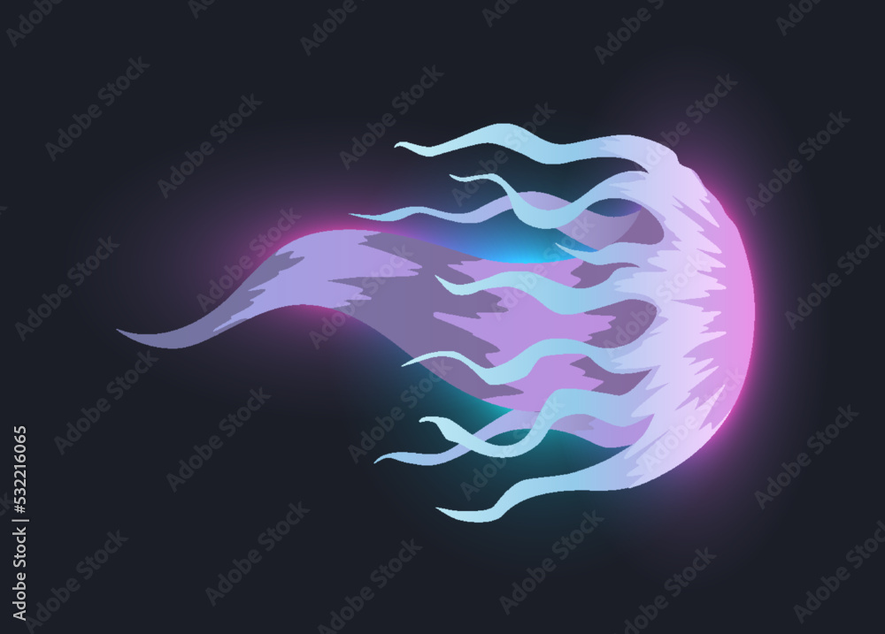 Cartoon laser gun beam. Alien combat weapon rays. Futuristic shot ...