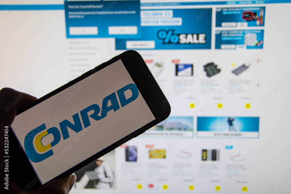 Rheinbach, Germany 18 January 2022, The brand logo of electronics ...