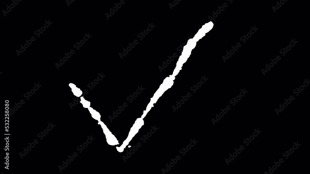 Water liquid lines fx checkmark shape, transparent background, alpha ...
