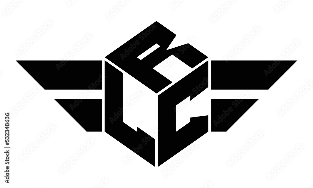 RLC three letter gaming logo design vector template. Stock Vector ...