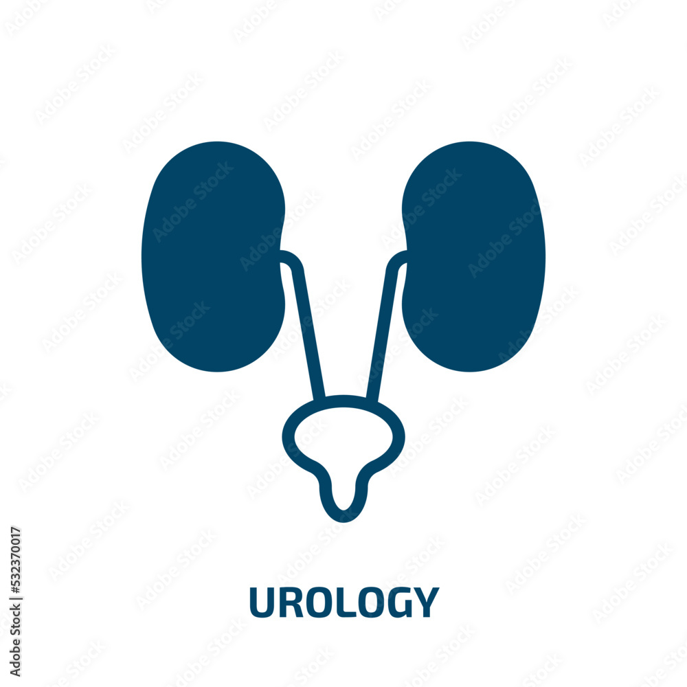 Vecteur Stock urology icon from health and medical collection. Filled ...