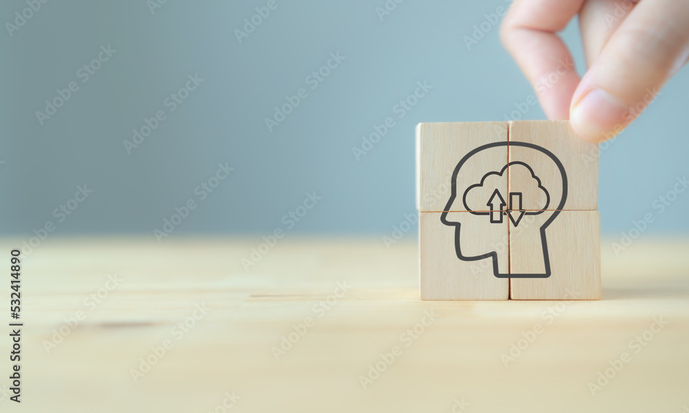 Data driven mindset concept. Collecting big data, analytics and making ...