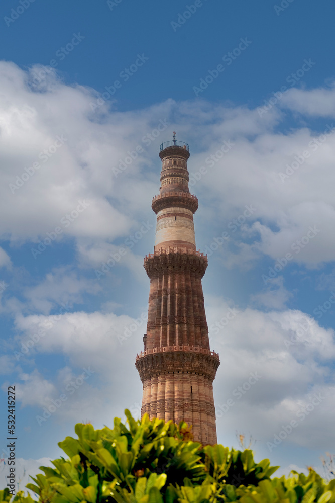Qutub Minar, New Delhi - It is the tallest brick minar in India The ...