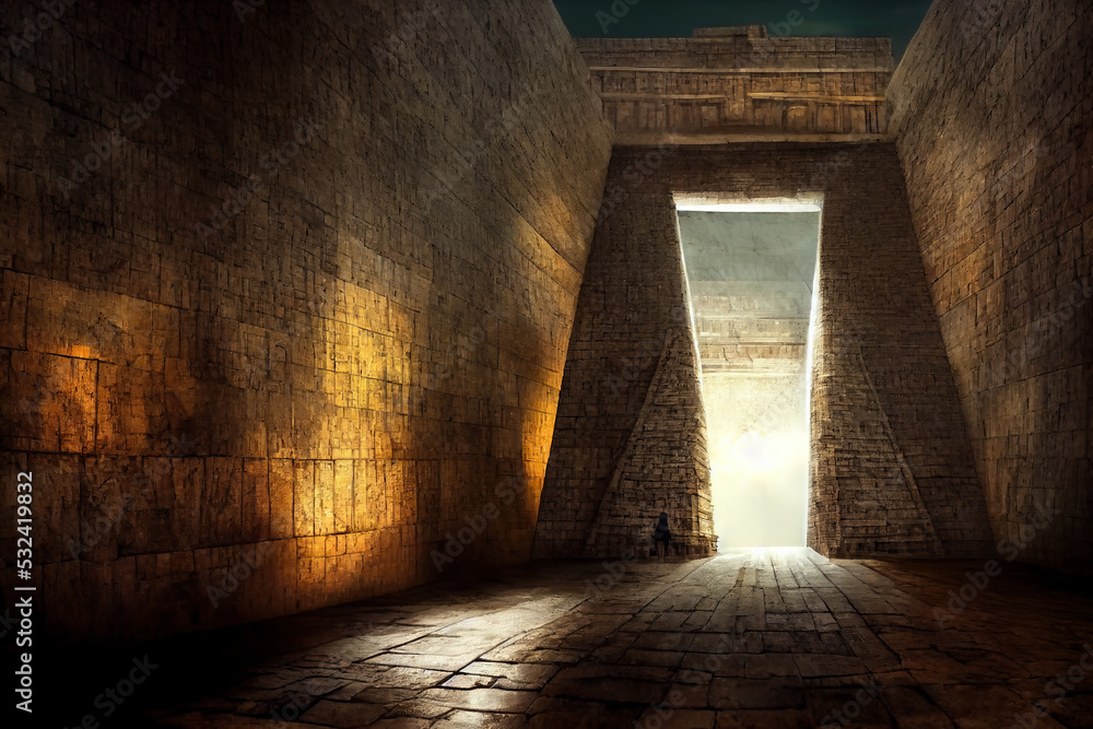 Inside the secret Chichen Itza Pyramid. Inaccessible to the public ...