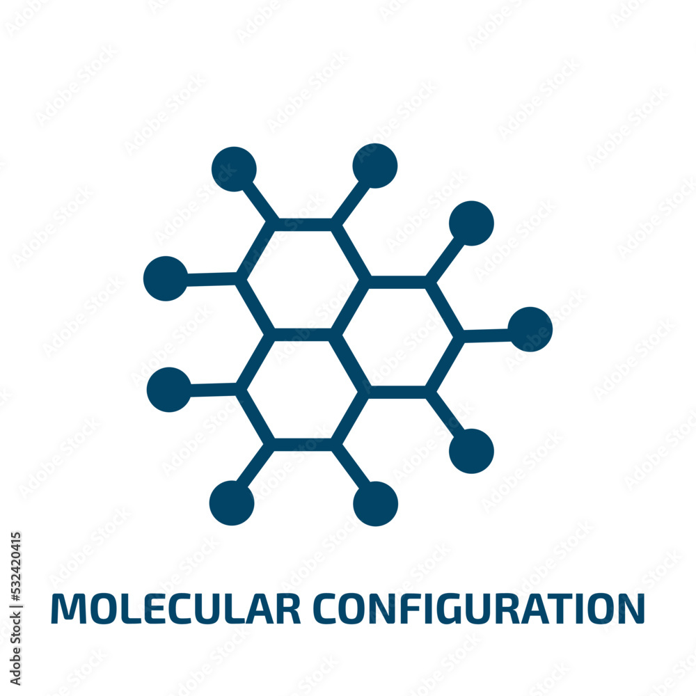 molecular configuration icon from medical collection. Filled molecular ... molecular configuration icon from medical collection. Filled molecular ...