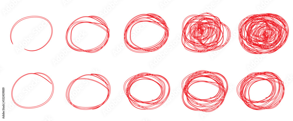 Crazy dirty line. Freehand drawing. Black and white abstract doodles ...