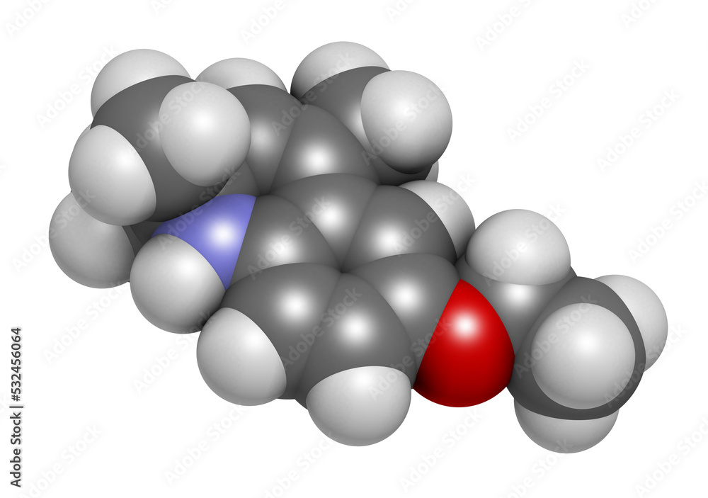 Ethoxyquin antioxidant food preservative molecule. Also used to control ...