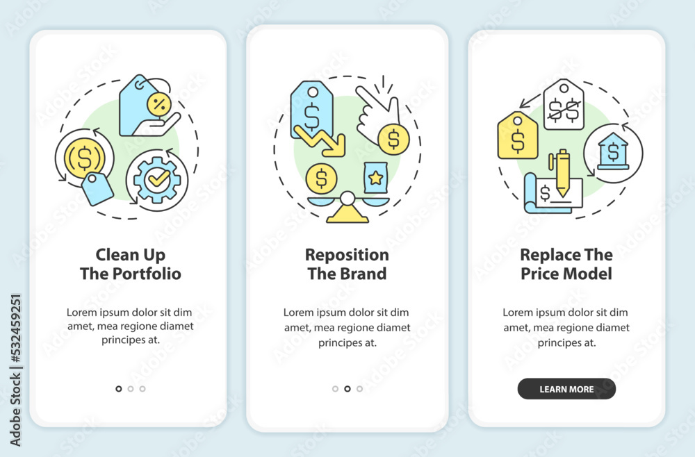 Dealing with inflation in business onboarding mobile app screen ...
