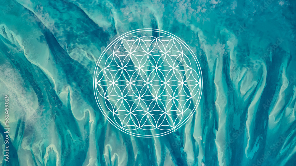Flower Of Life Symbol Wallpaper