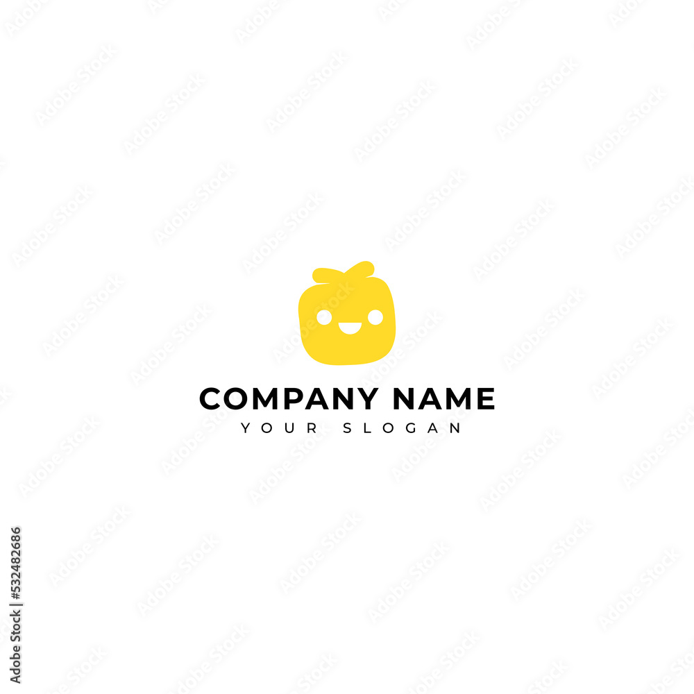 Smile Box Courier logo vector design template Stock Vector | Adobe Stock