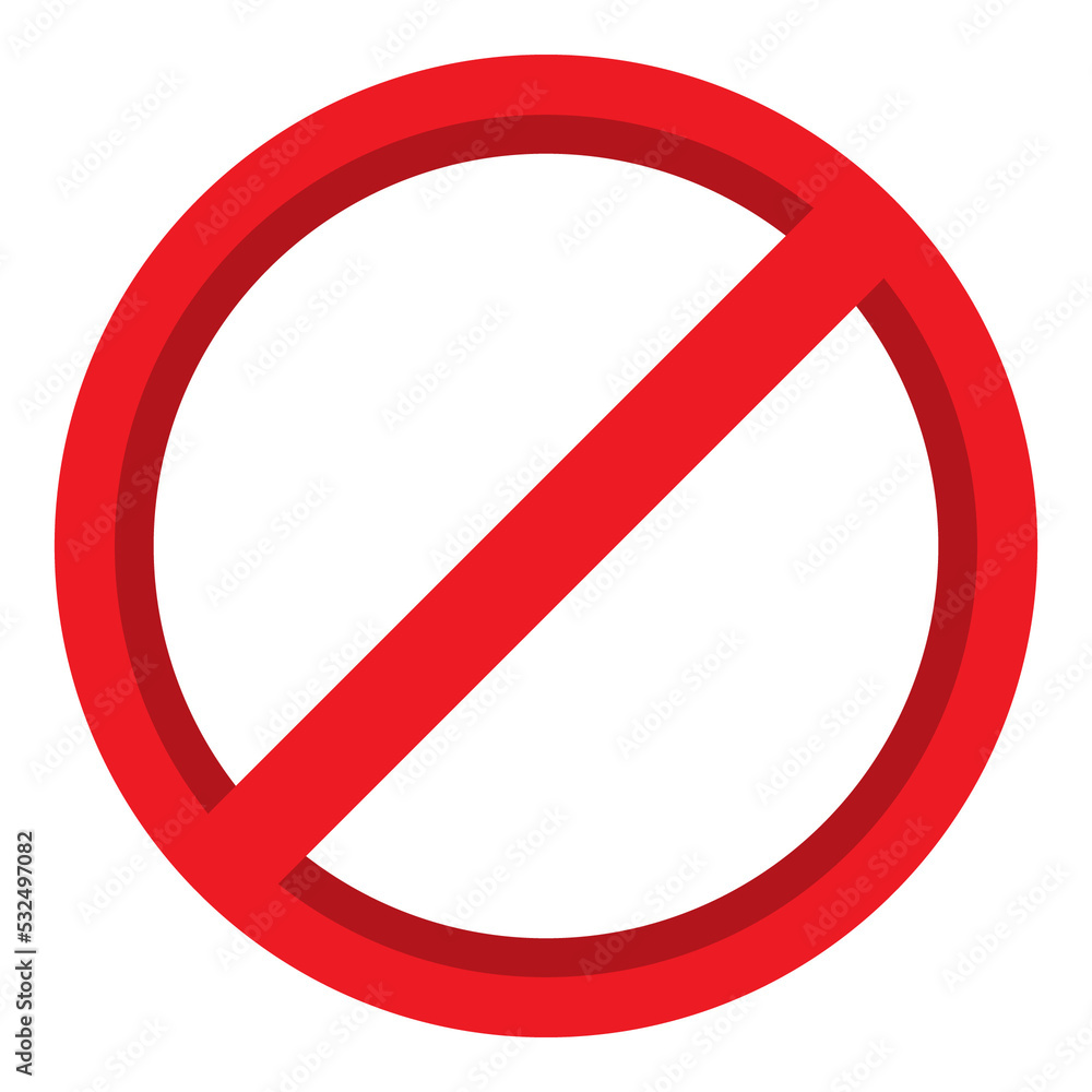 Stop sign icon transparent background Stock Illustration | Adobe Stock