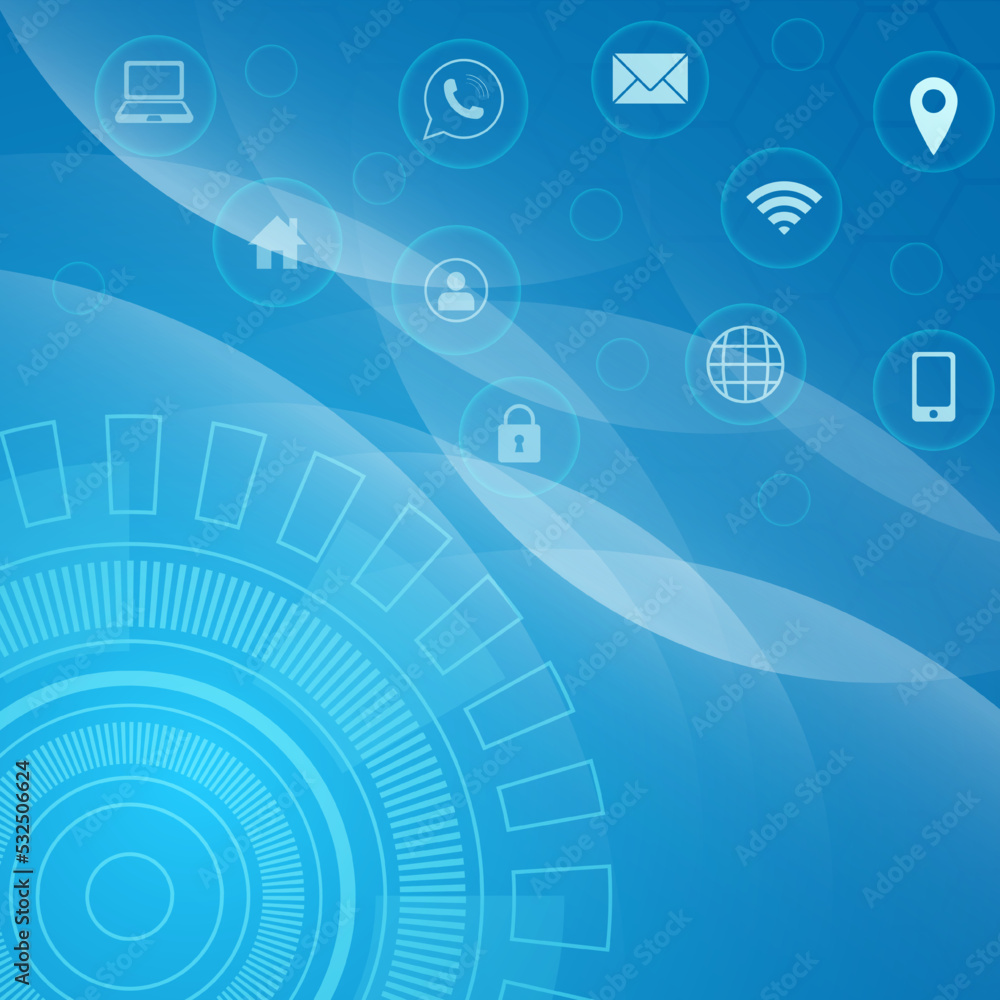 Abstract Technology background. Technology background Hi-tech ...