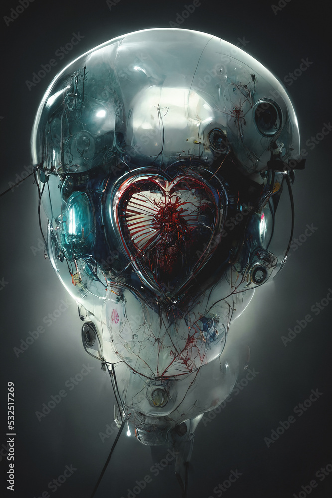 Atomic Heart its an artificial cyber heart powered by nuclear energy ...