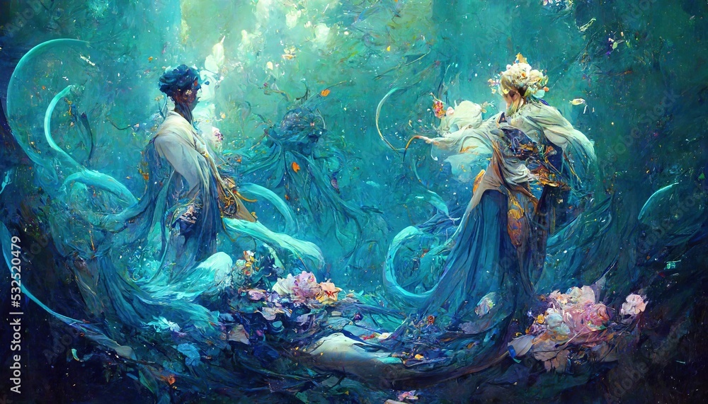 Faceless Goddess. deer skull. Ghost. god. god of water. Fantasy ...