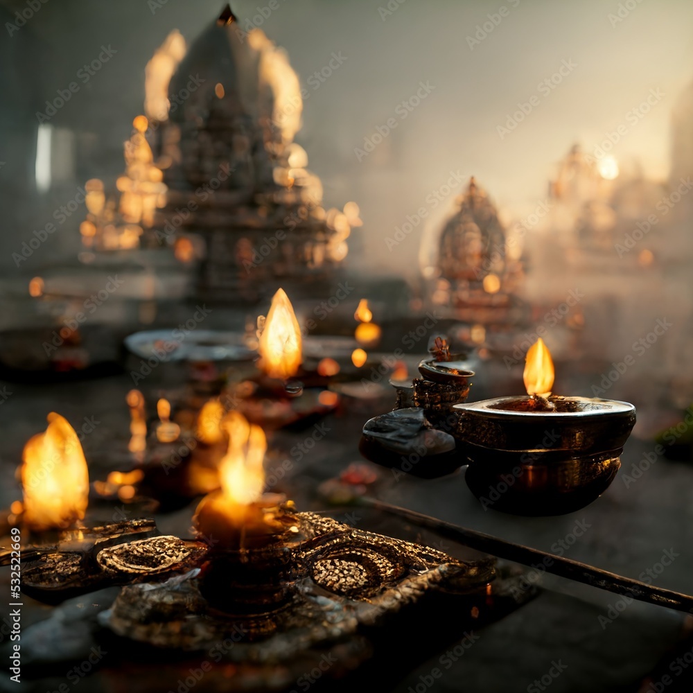 Buddhism inspired concept art. Buddhist religious painting. Buddha ...