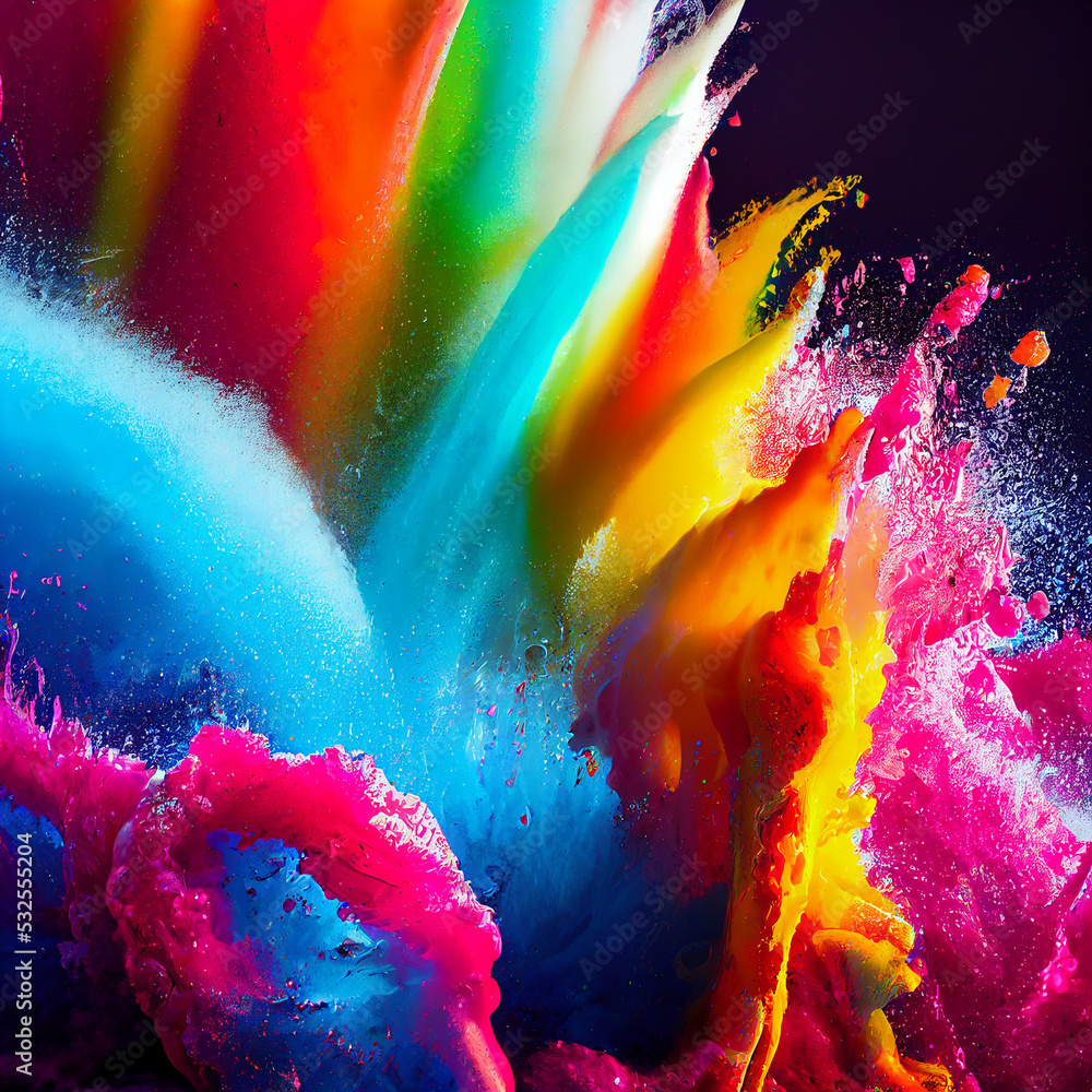 Farbsplash Stock Photo | Adobe Stock