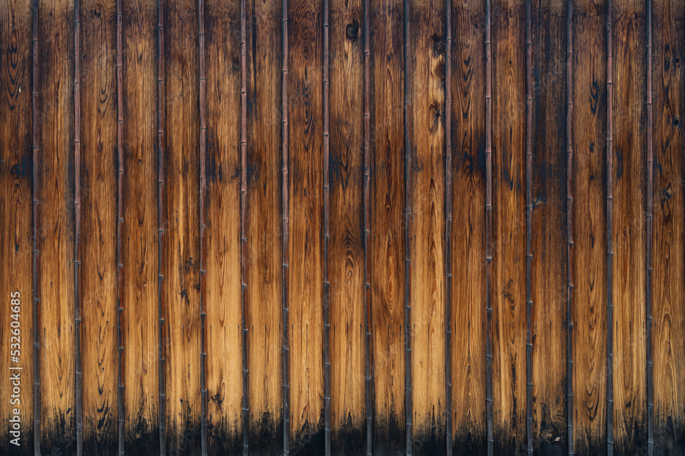 Wooden Japanese Wall Texture Stock Photo | Adobe Stock