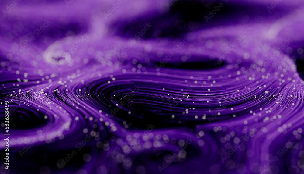 futuristic technology lines background with light effect Stock Photo ...