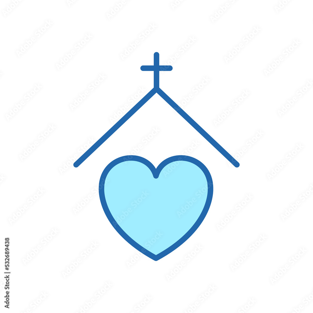 Homeless Shelter Line Icon. Volunteer House for Help Homelessness ...