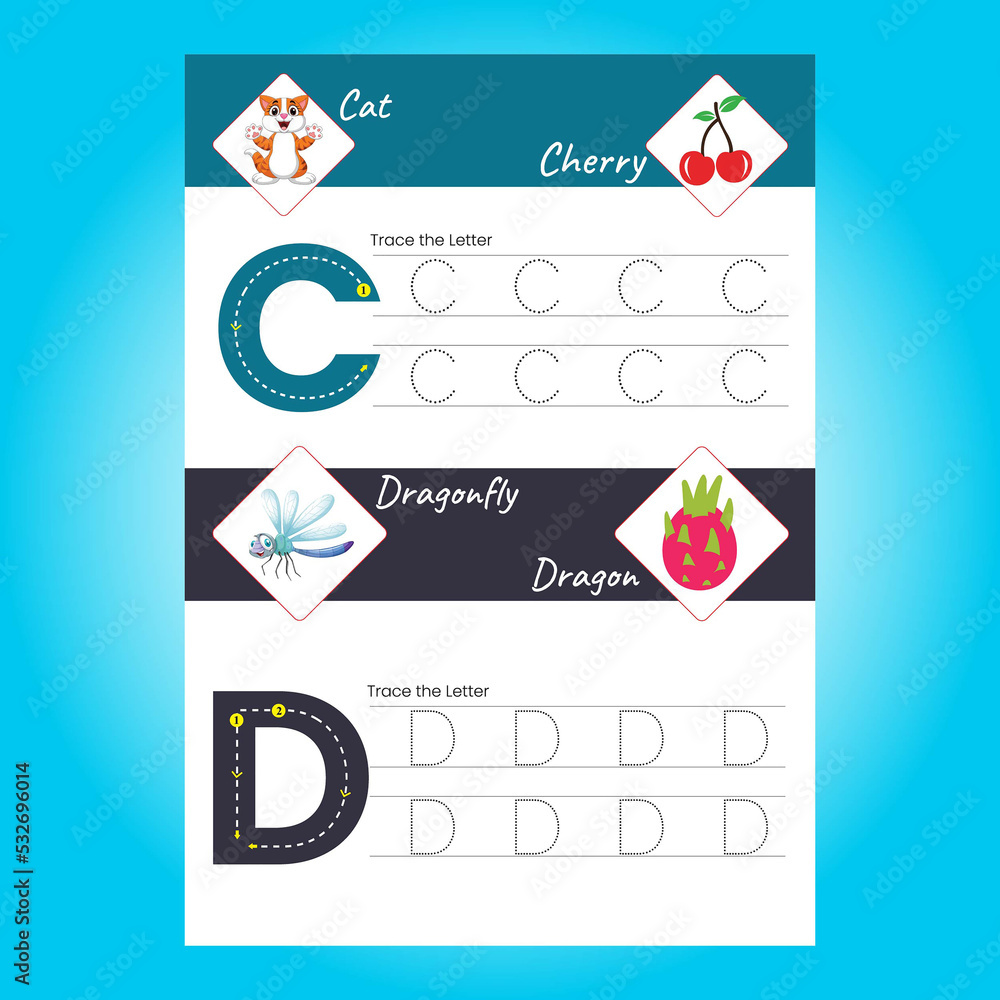 Alphabet Letter Tracing For Kids Educational Preschool Learning ABC alphabet-letter-tracing-for-kids-educational-preschool-learning-abc