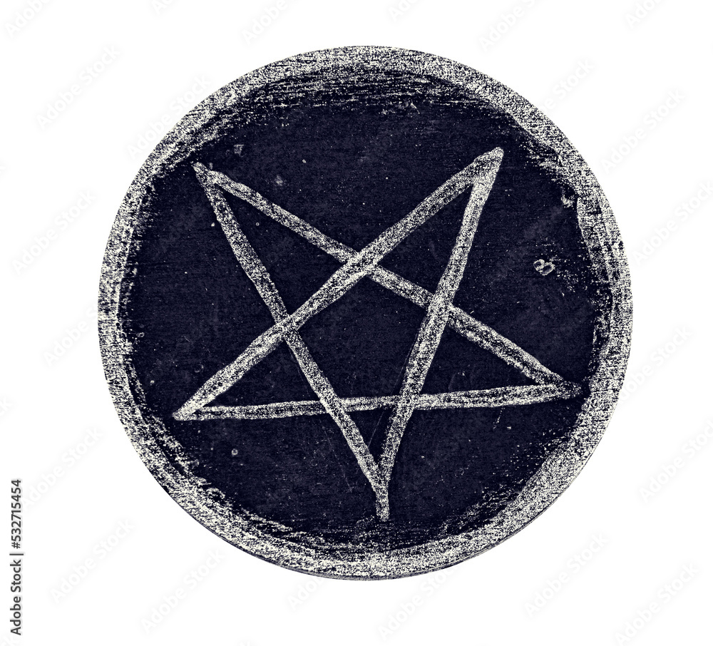Mystic symbols with hand drawn magic and esoteric symbols Stock ...