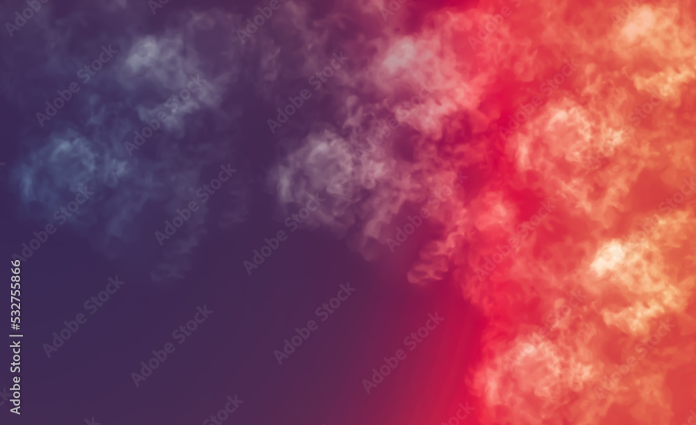 Real clouds in space planets concept. Colorful clouds moving in space ...