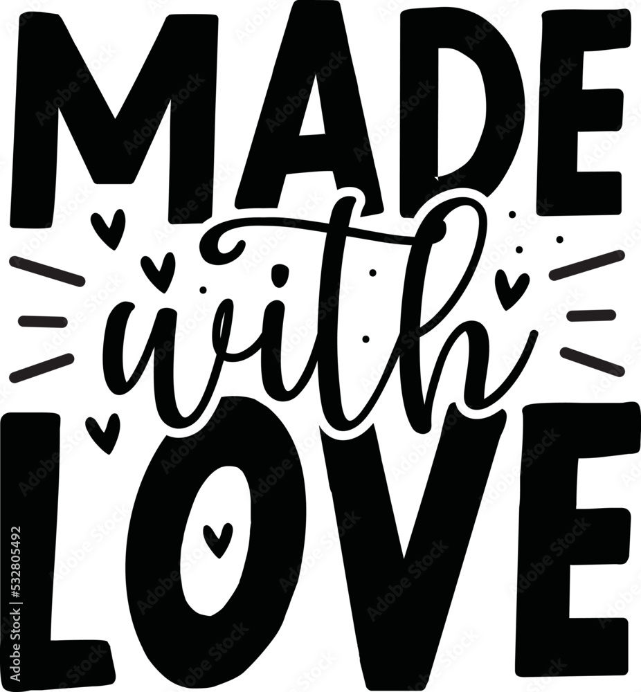 Vetor do Stock: made with love svg, baby svg,baby,baby svg bundle,baby ...