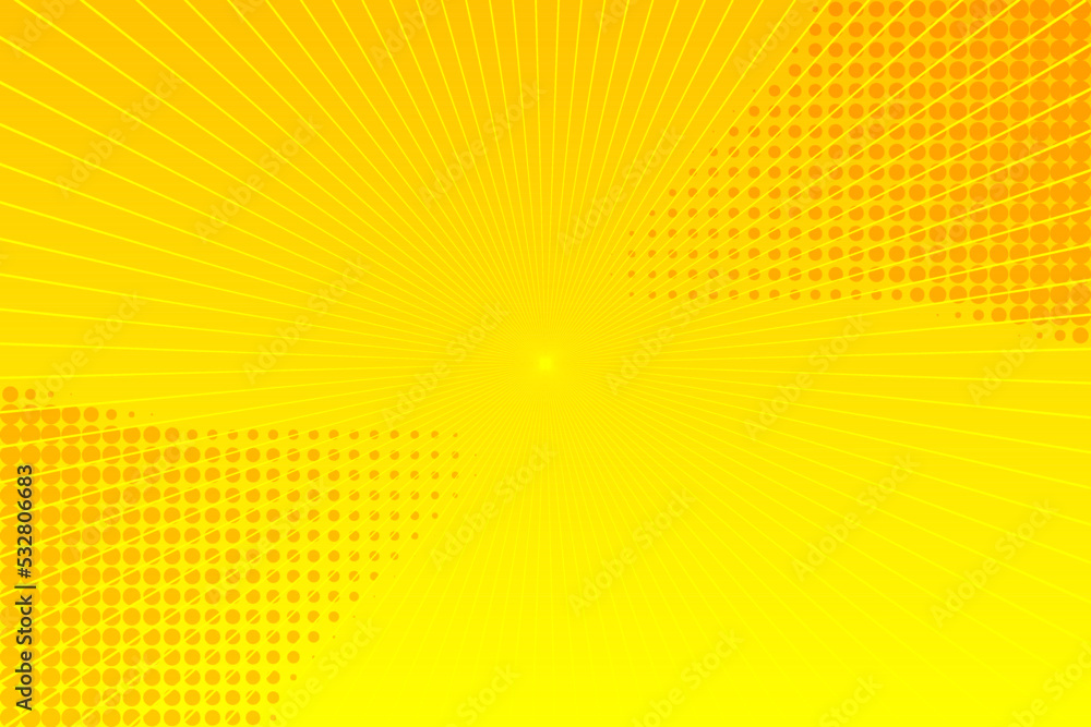 Pop art yellow comics book cartoon magazine cover. Cartoon funny retro ...