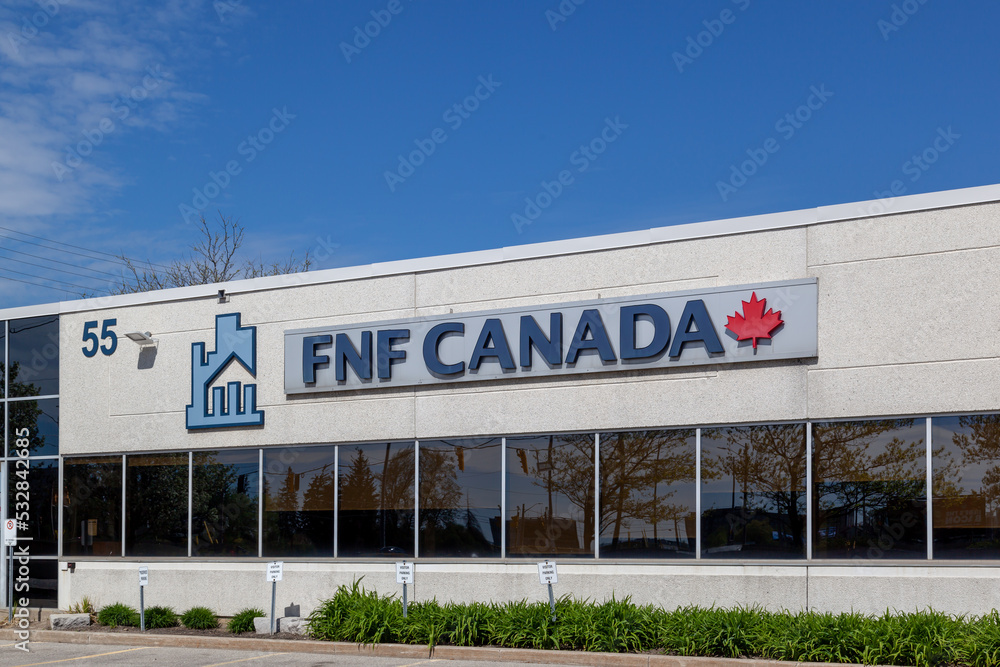 Mississauga, ON, Canada - May 14, 2022: FNF Canada Company headquarters ...