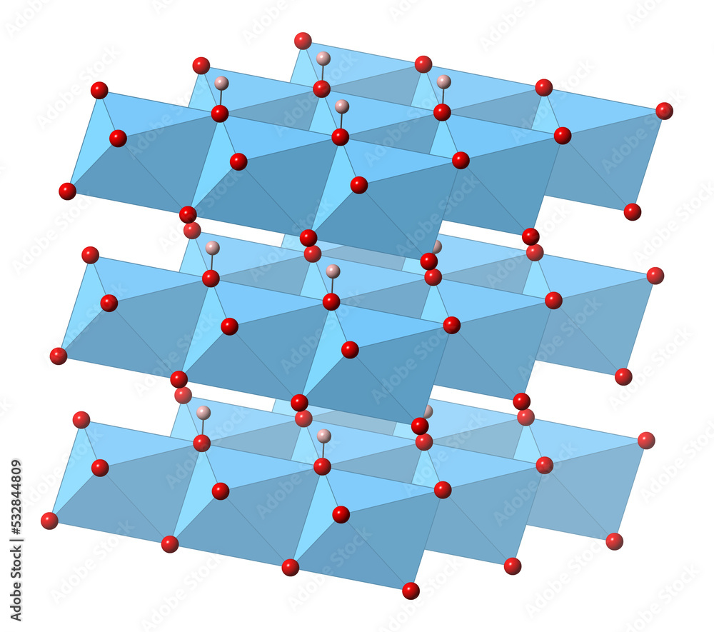 Portlandite (calcium hydroxide, Ca(OH)2, slaked lime, hydrated lime ...