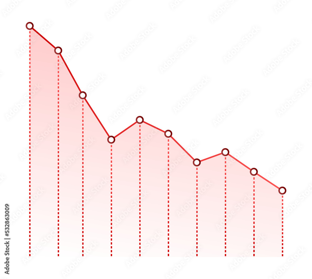 Profit and lost money or budget. Cash and rising graph arrow up ...