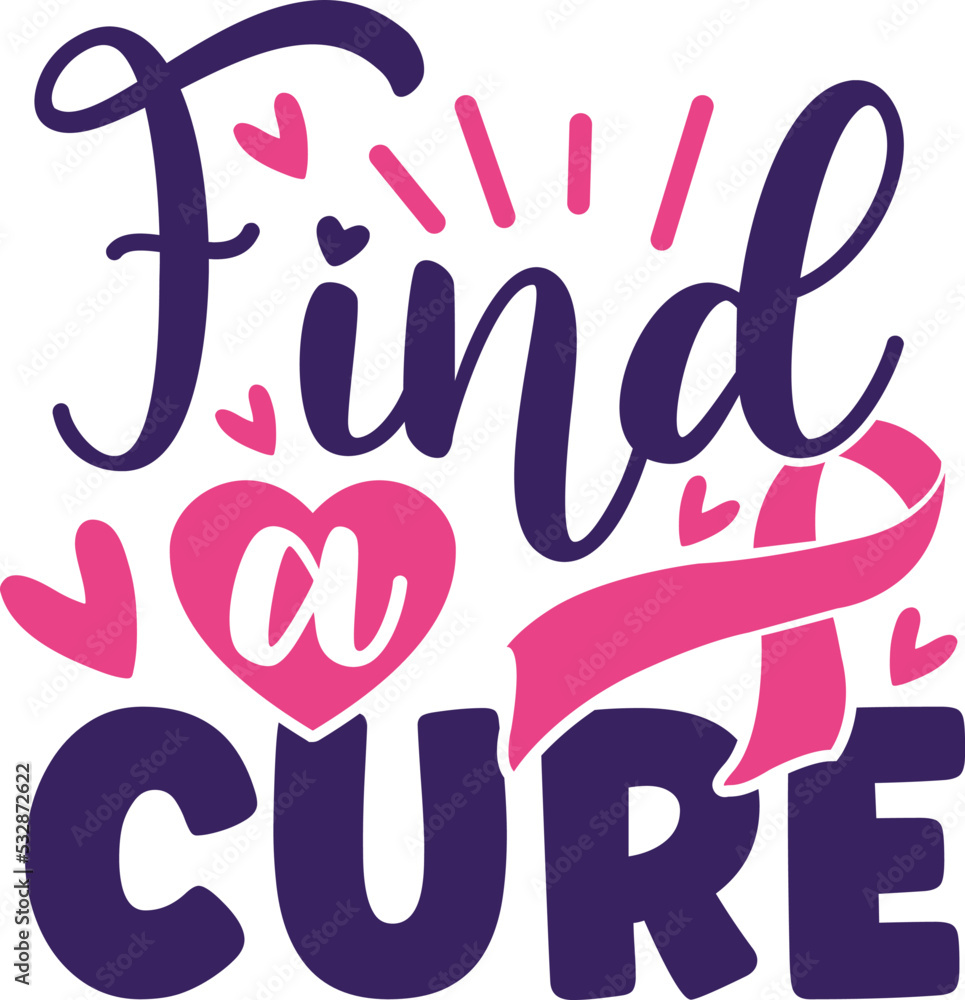 Find a cure svg,Find a cure, breast cancer svg design,breast cancer svg ...