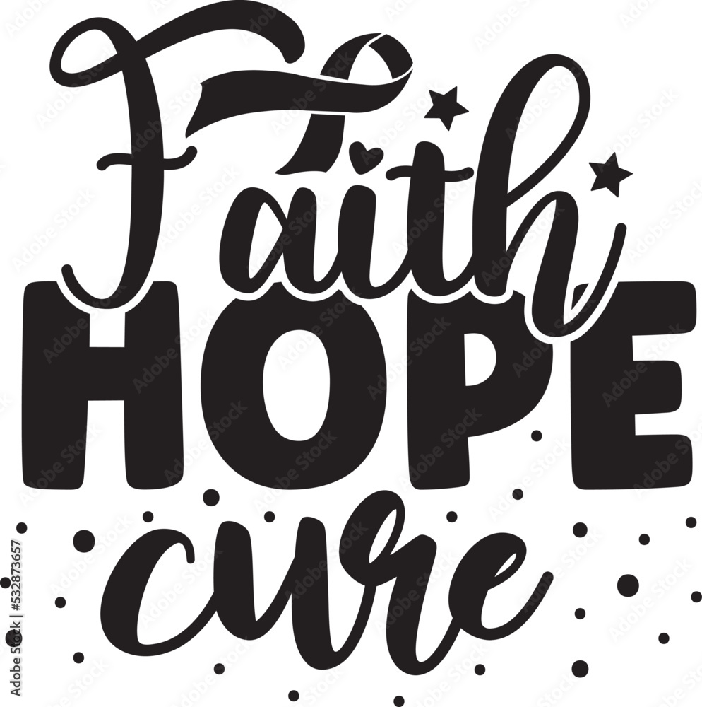 Faith hope cure svg,Faith hope cure,breast cancer svg design,breast ...