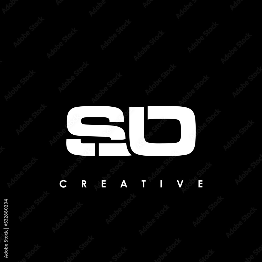 SJO Letter Initial Logo Design Template Vector Illustration Stock ...