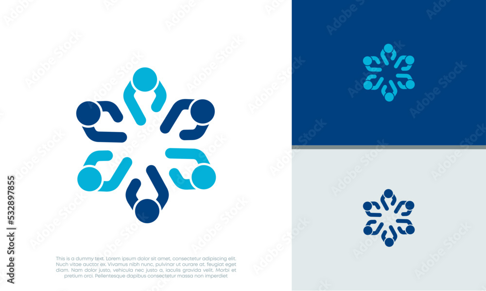 Human Resources Consulting Company, Global Community Logo. Social ...